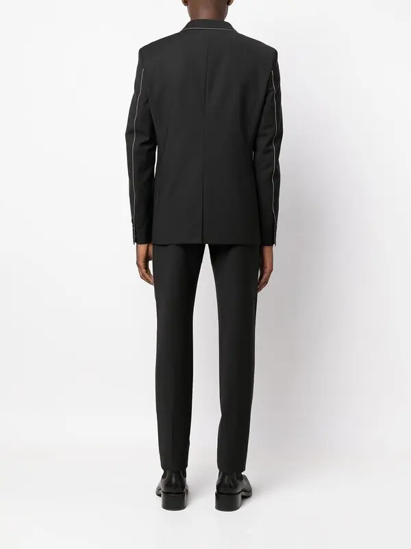 Philipp Plein Contrast-stitching Single-breasted Suit