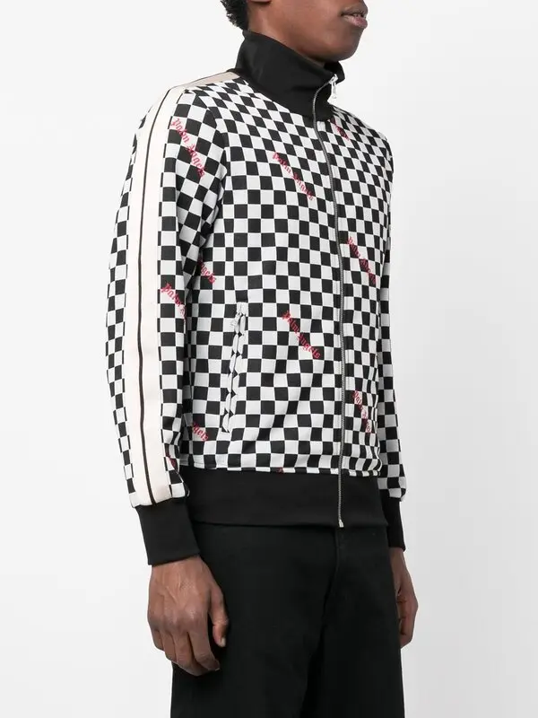 Palm Angels Damier-print Track Jacket