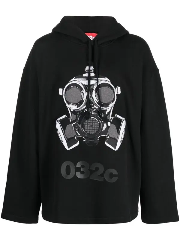 032C Graphic-print Hoodie