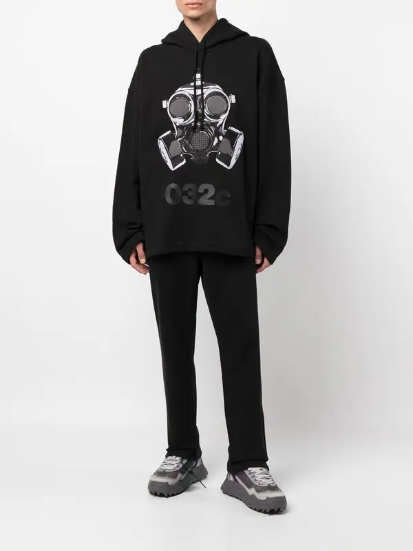032C Graphic-print Hoodie