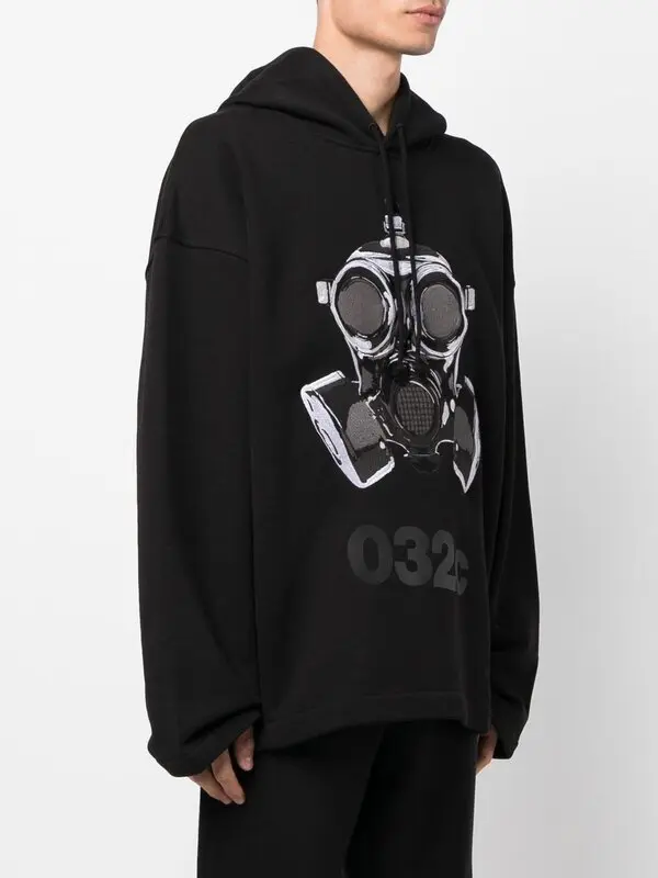 032C Graphic-print Hoodie
