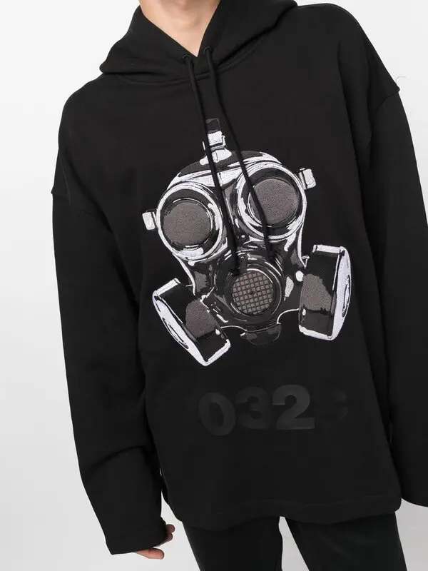032C Graphic-print Hoodie