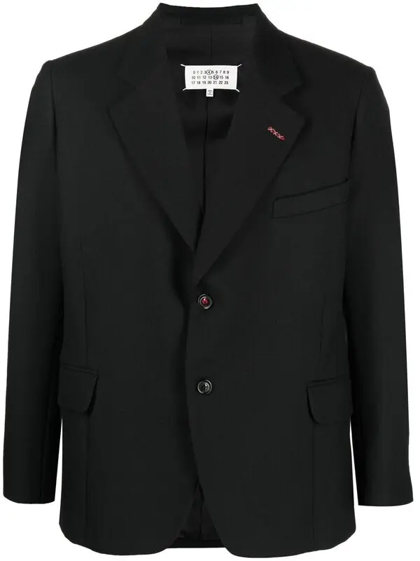 MAISON MARGIELA Single-breasted Wool Blazer