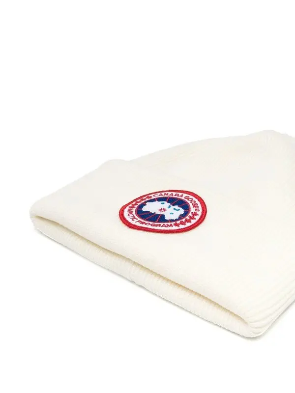 Canada Goose Arctic Toque Logo-patch Beanie Hat
