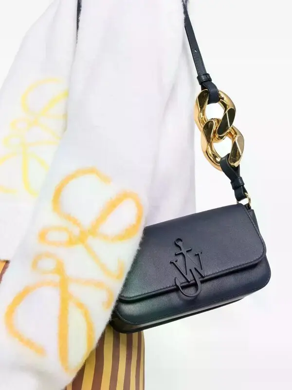 JW Anderson Anchor Chain Crossbody Bag - Blue
