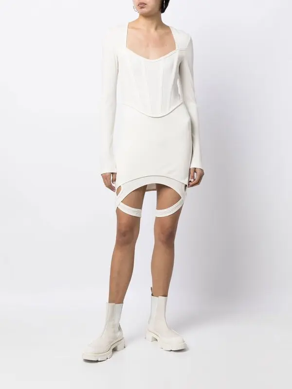 sequin feather mini dress MOVE ALL NIGHT SEQUIN FEATHER TRIM MINI DRESS  AKIRA