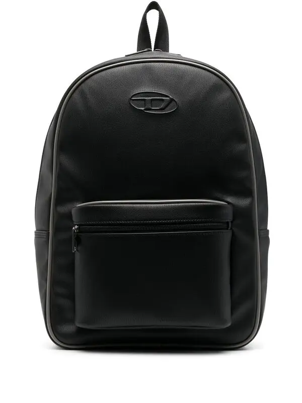 DIESEL® Embossed Logo Backpack - Black