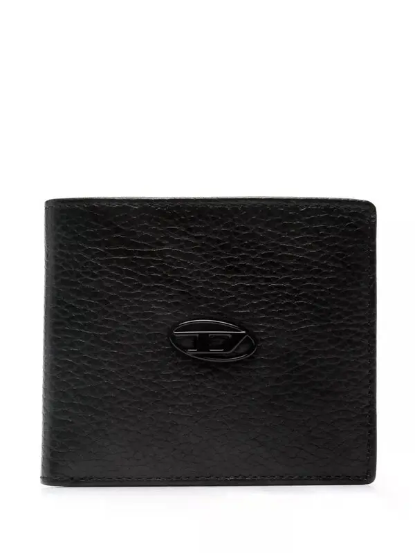 DIESEL® Bi-fold Coin S Leather Wallet - Black