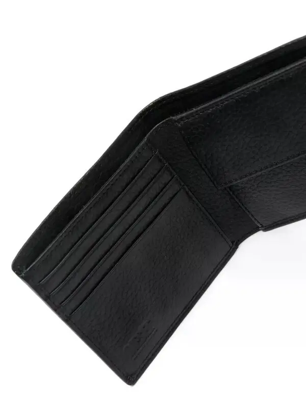 DIESEL® Bi-fold Coin S Leather Wallet - Black
