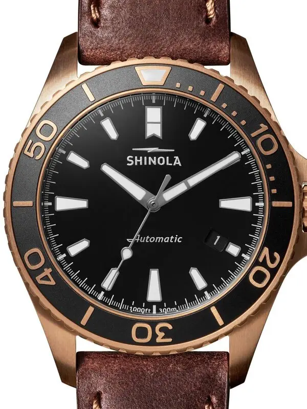 Shinola The Bronze Monster 43mm - Black