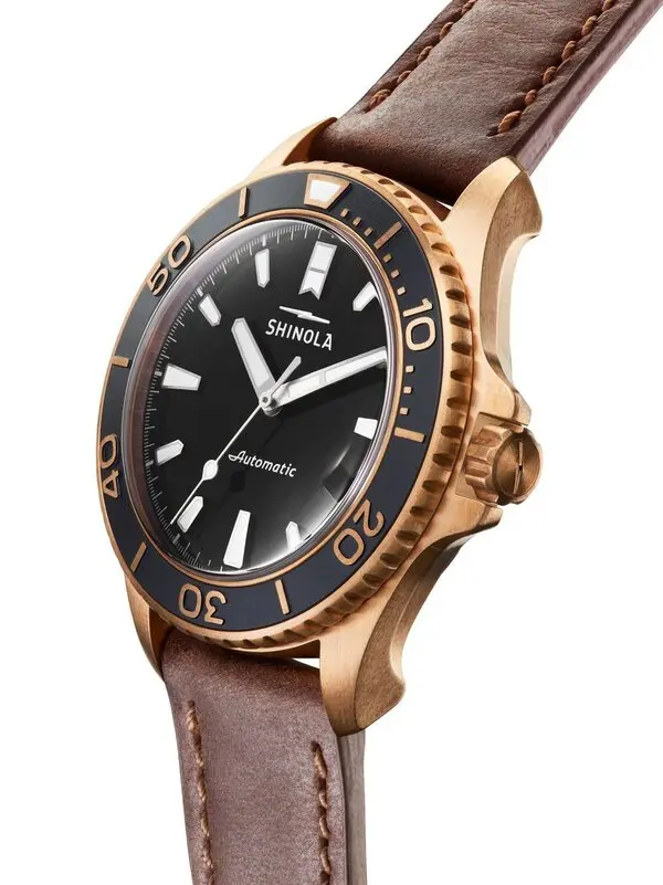 Shinola The Bronze Monster 43mm - Black