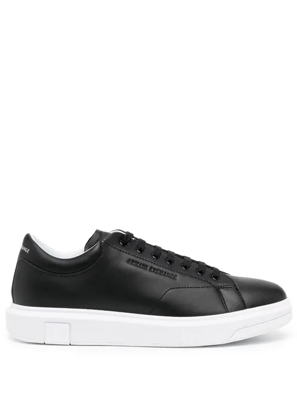 Armani Exchange Leather Low-top Sneakers