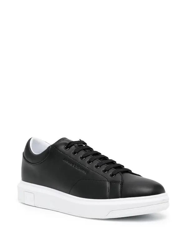 Armani Exchange Leather Low-top Sneakers