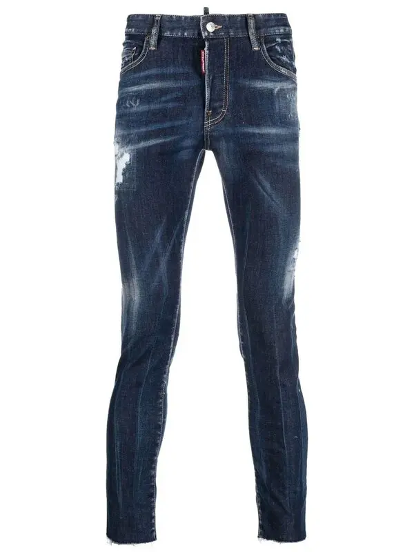 Dsquared2 Distressed Slim-fit Jeans