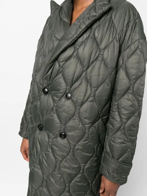 Amiri Double-breasted Quilted Coat