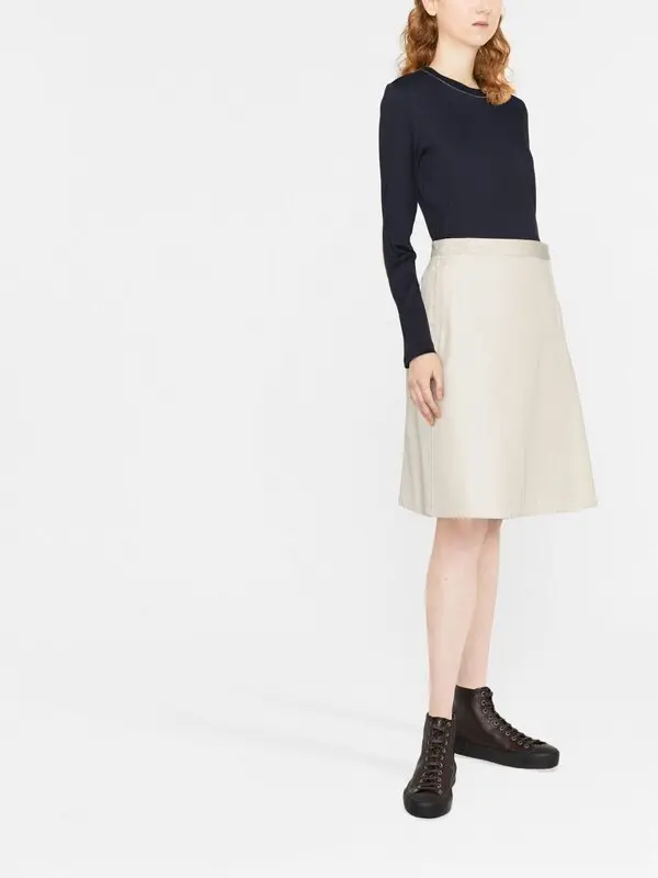 Fabiana Filippi Contrast-trim Sweater - Blue