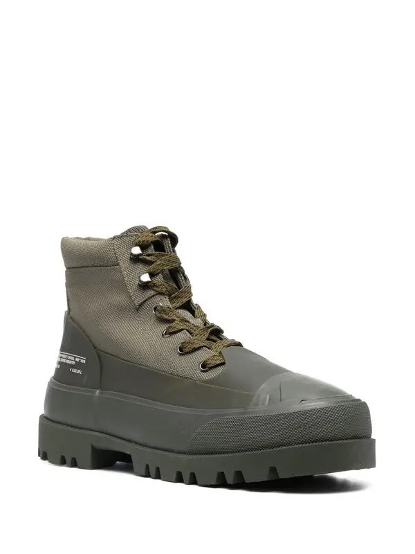 DIESEL® Hiko Hybrid Lace-up Boots - Green
