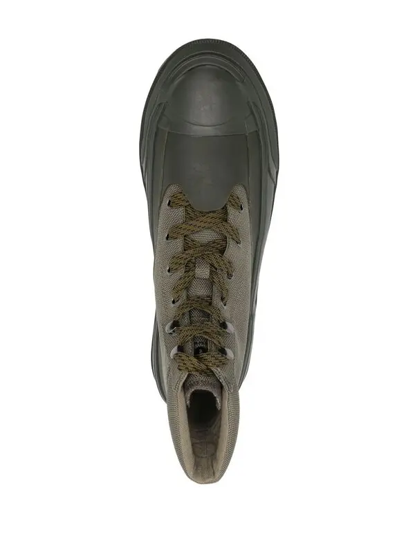 DIESEL® Hiko Hybrid Lace-up Boots - Green