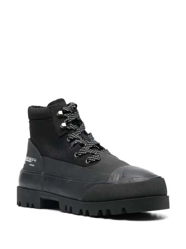 DIESEL® Hiko Hybrid Lace-up Boots - Black