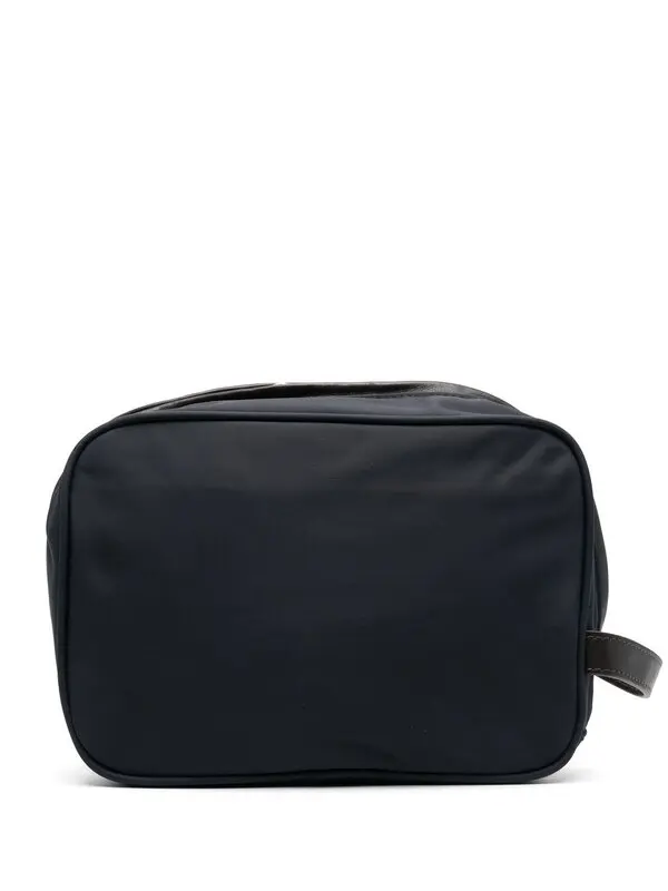 Paul & Shark Leather Trim Wash Bag