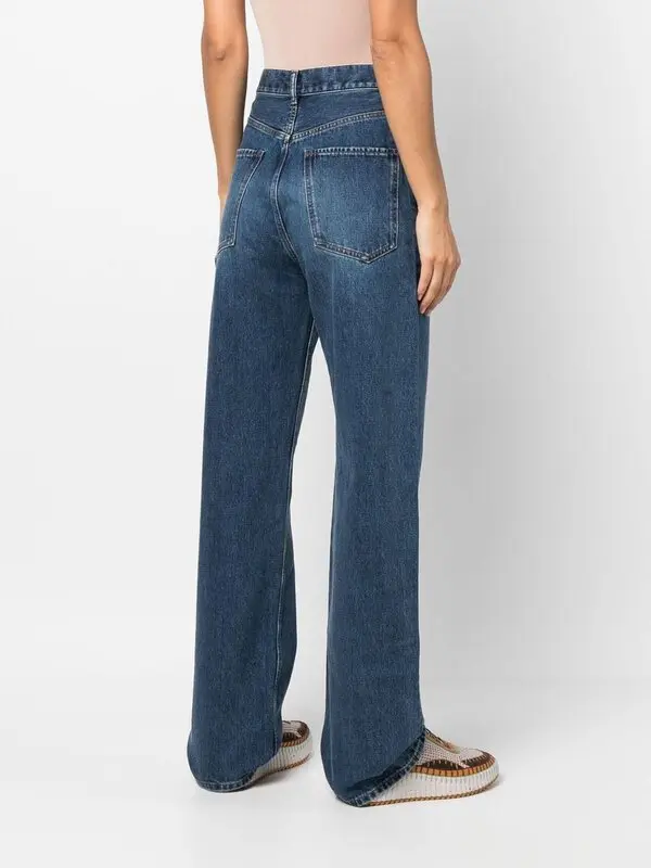 Chloé High-rise Wide-leg Jeans