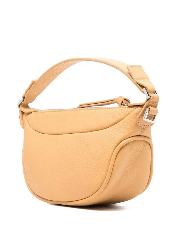By Far Leather Shoulder Bag - Yellow