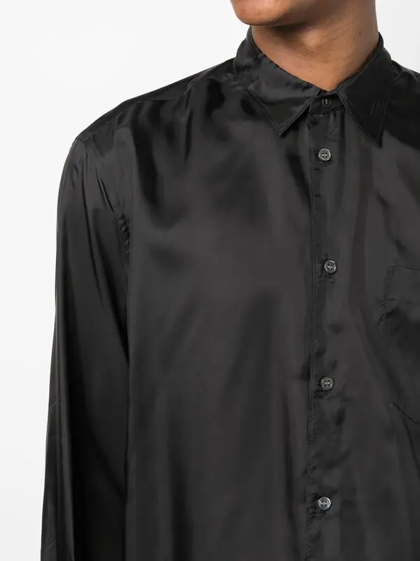 Comme Des Garçons Button-down Fitted Shirt