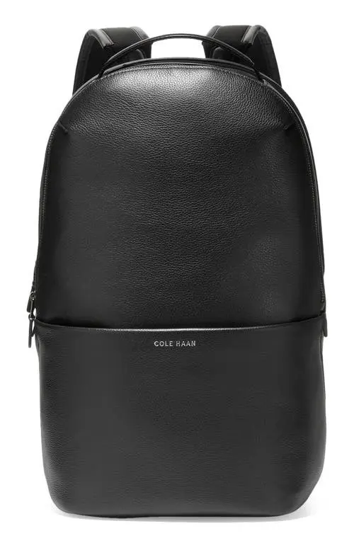 Cole Haan Triboro Leather Backpack - Black