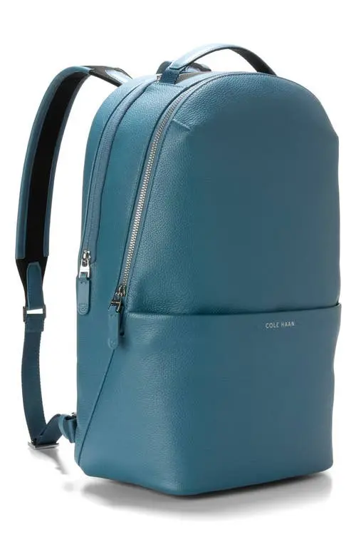 Cole Haan Triboro Leather Backpack - Teal