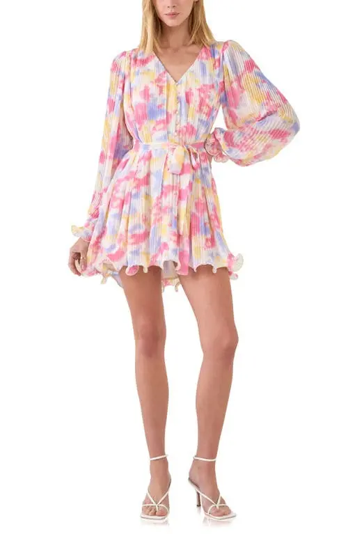 Endless Rose Tie-dye Mini Dress