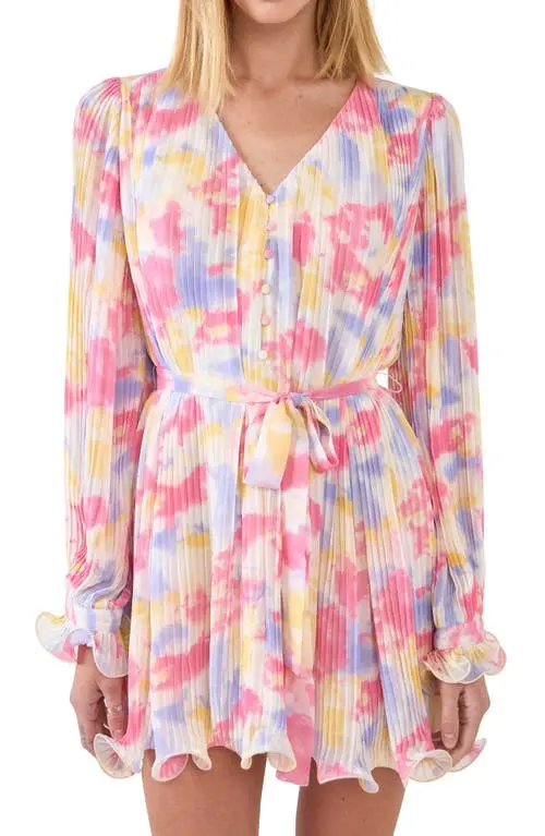 Endless Rose Tie-dye Mini Dress
