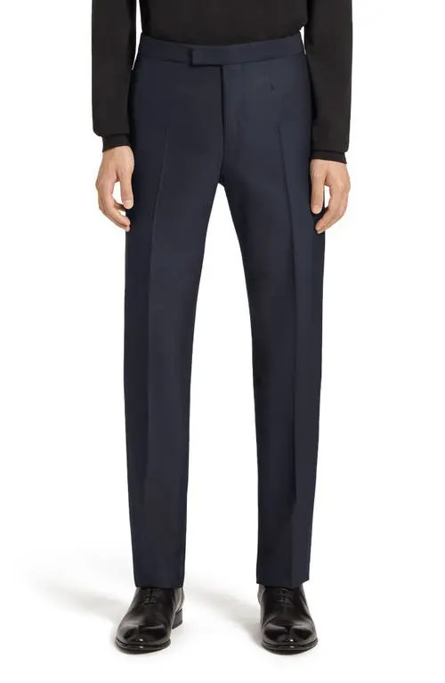 Zegna Trofeo 600 Wool & Silk Tuxedo - Navy