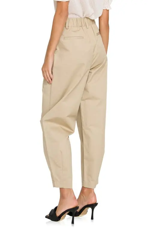 English Factory High Waist Pleated Trousers
