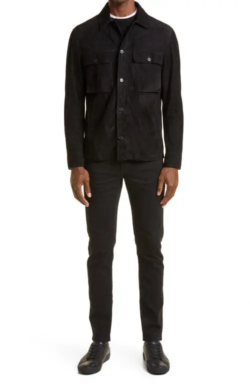 Zegna Suede Overshirt