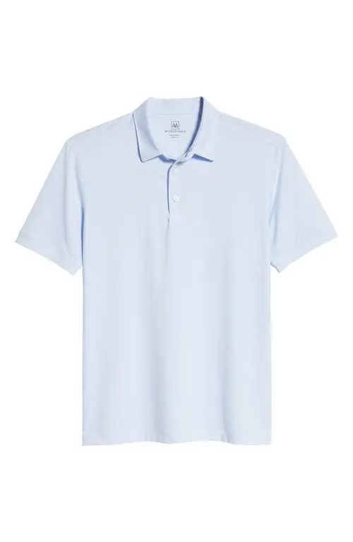 Mizzen+main Versa Stripe Golf Polo - Blue