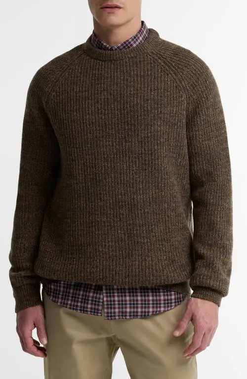 Barbour Horseford Wool Crewneck Sweater - Camel