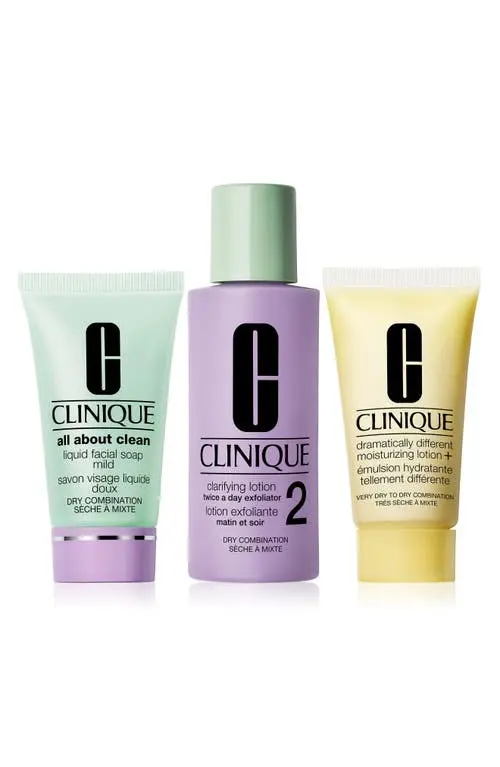 CLINIQUE Skin School Supplies: 3-piece Cleanser Refresher Course Set - No Color