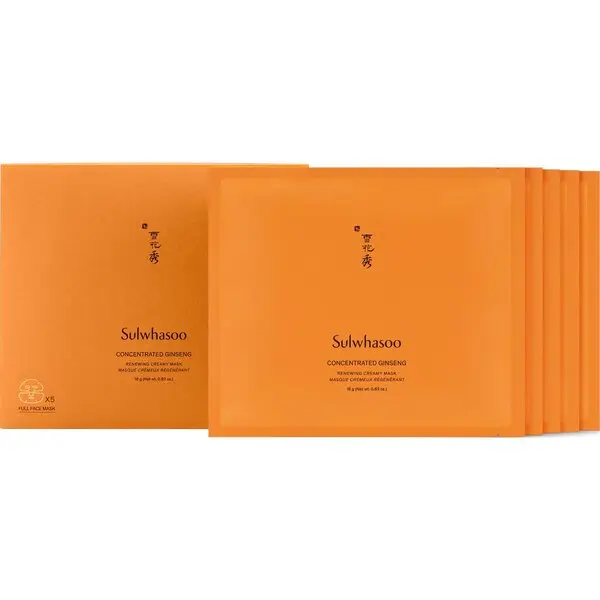 SULWHASOO Concentrated Ginseng Renewing Sheet Masks - No Color