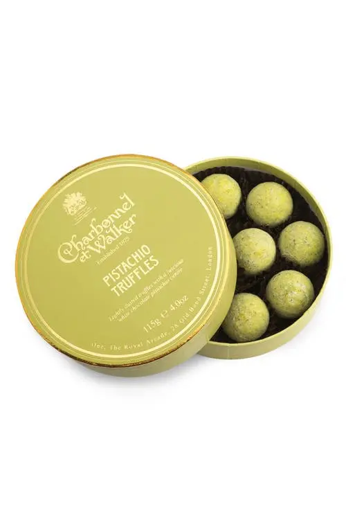 CHARBONNEL ET WALKER 10-piece Pistachio Truffles - Green