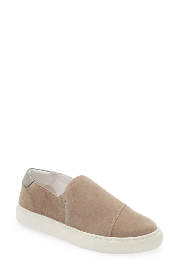CHOCOLAT BLU Nicky Suede Slip-on Sneaker