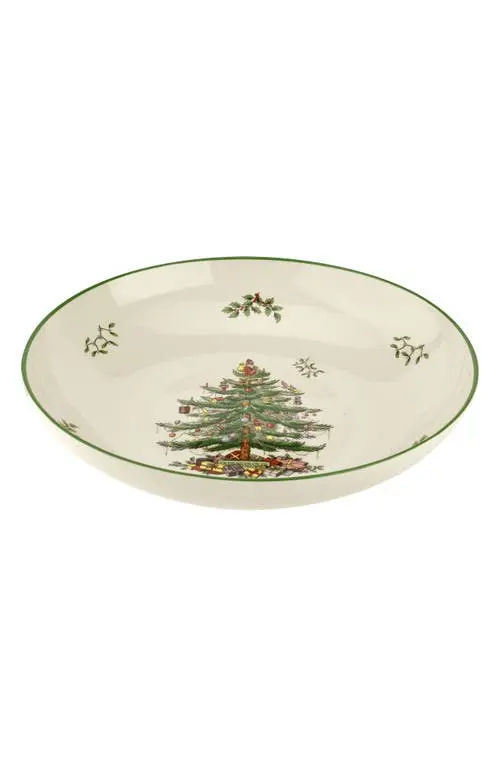 SPODE Christmas Tree Pasta Bowl