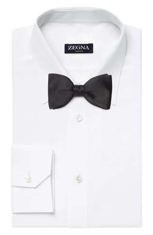 Zegna Silk Bow Tie - Black