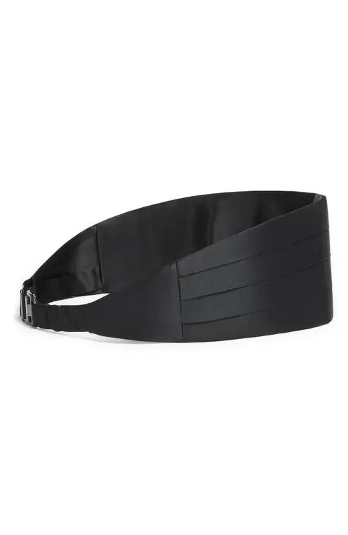 Zegna Pleated Silk Cummerbund