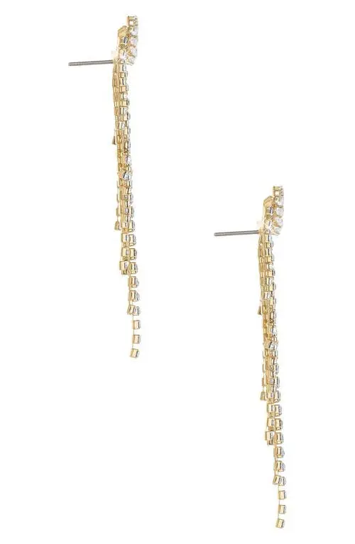 Ettika Angel Fringe Drop Earrings