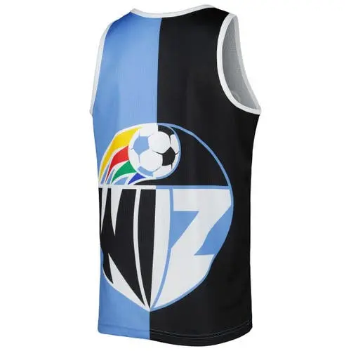 Mitchell & Ness Sky Blue Sporting Kansas City Sublimated Split Logo Tank Top