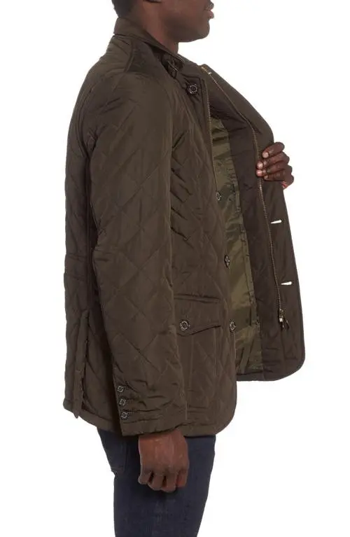 Barbour Lutz Quilted Jacket - Olive