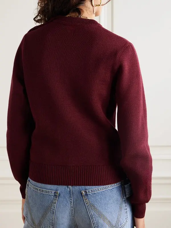 Bottega Veneta Wool Knit Sweater - Red