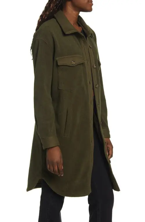 Blanknyc Long Fleece Shacket