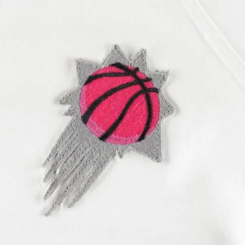 LUSSO Phoenix Suns Margot Cropped Tri-blend Sweatshirt