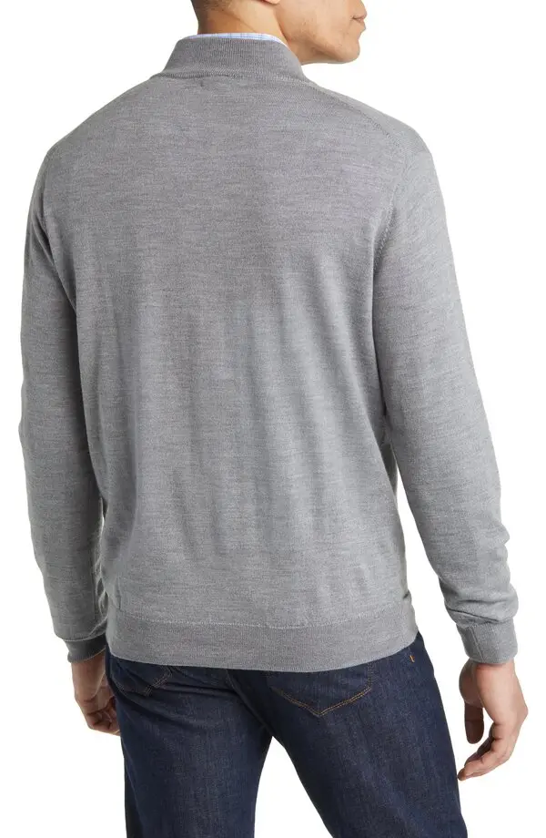 Peter Millar Autumn Crest Wool Blend Quarter Zip Pullover